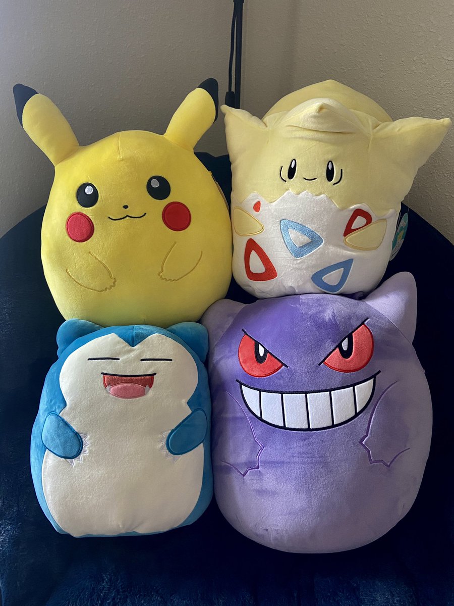 Squishmallows News & Drops on Twitter: "Mail call! My Togepi and Snorlax from Pokémon Center ...