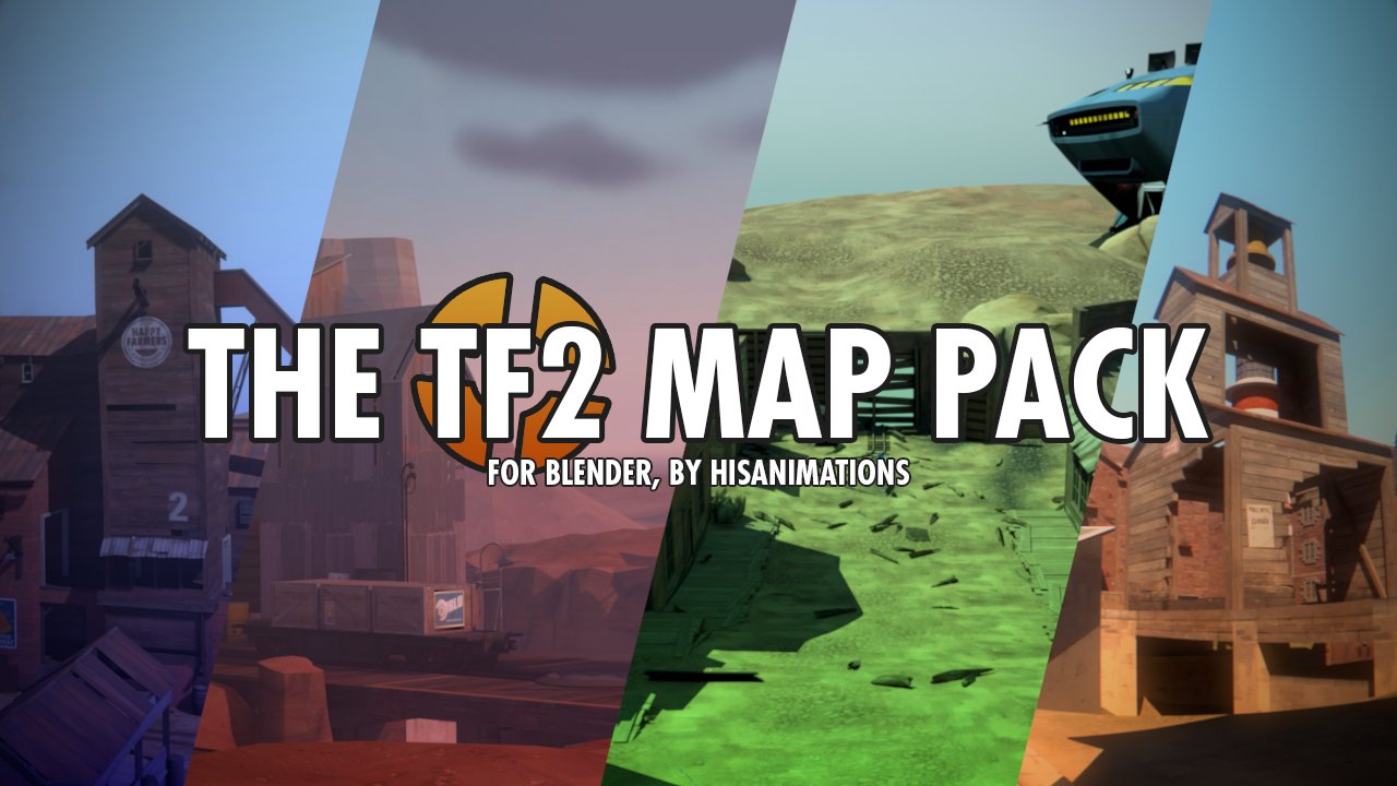 hisanimations on Twitter: "I ported every TF2 map into Blender. Every. Single. Map. At the ...