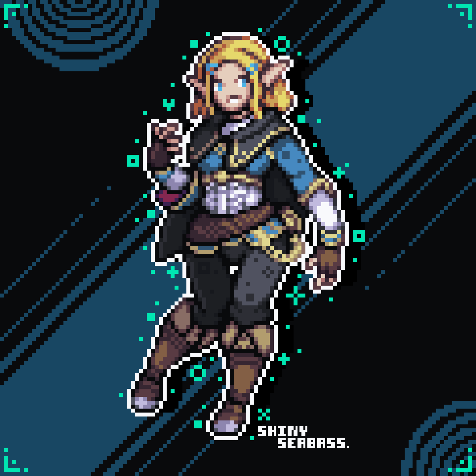 Pixel Art Princess Zelda