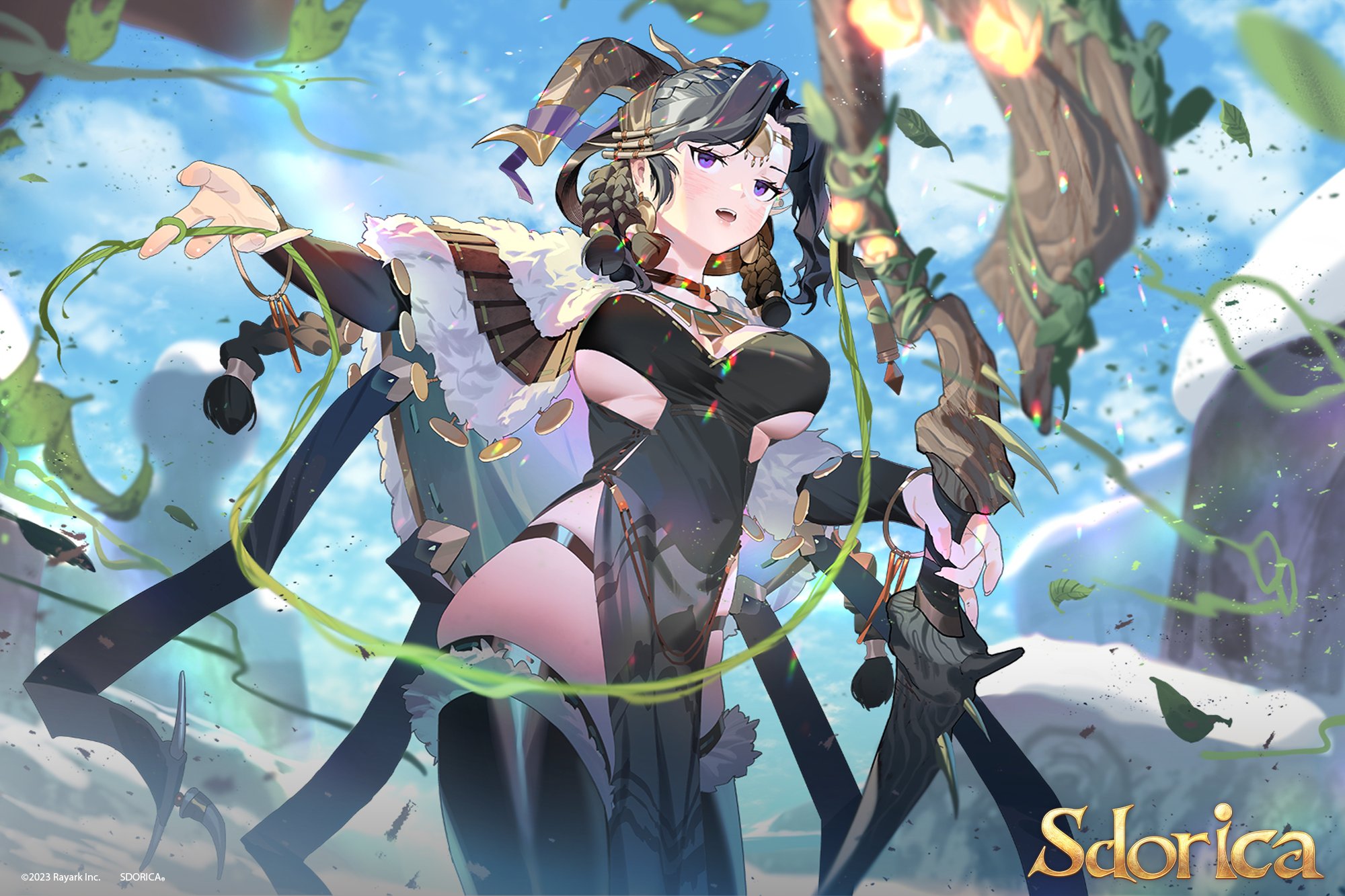 Sdorica（スドリカ）【公式】 on Twitter: "バルディア ── 一族の掟に従い、これからあなたたちに罰を与えます。 🔸属性：黒 🔸海月6日 🔸CV：武田雛歩 #Sdorica ...