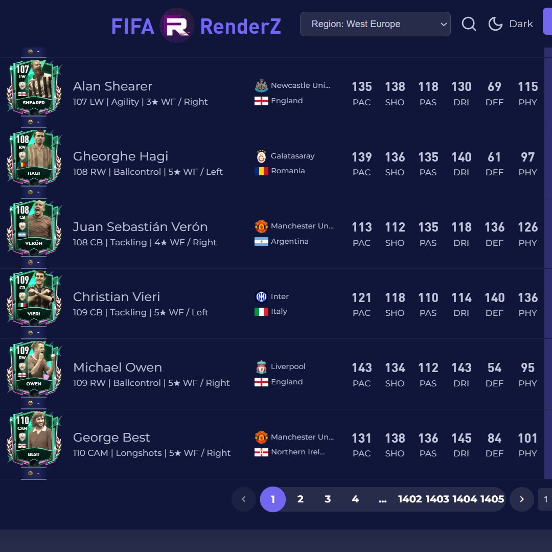 Tío Fifah 🇨🇴 | 🇵🇸 libre on Twitter: "Cartas Cambiaformas en Fifa Renderz. https://fifarenderz ...