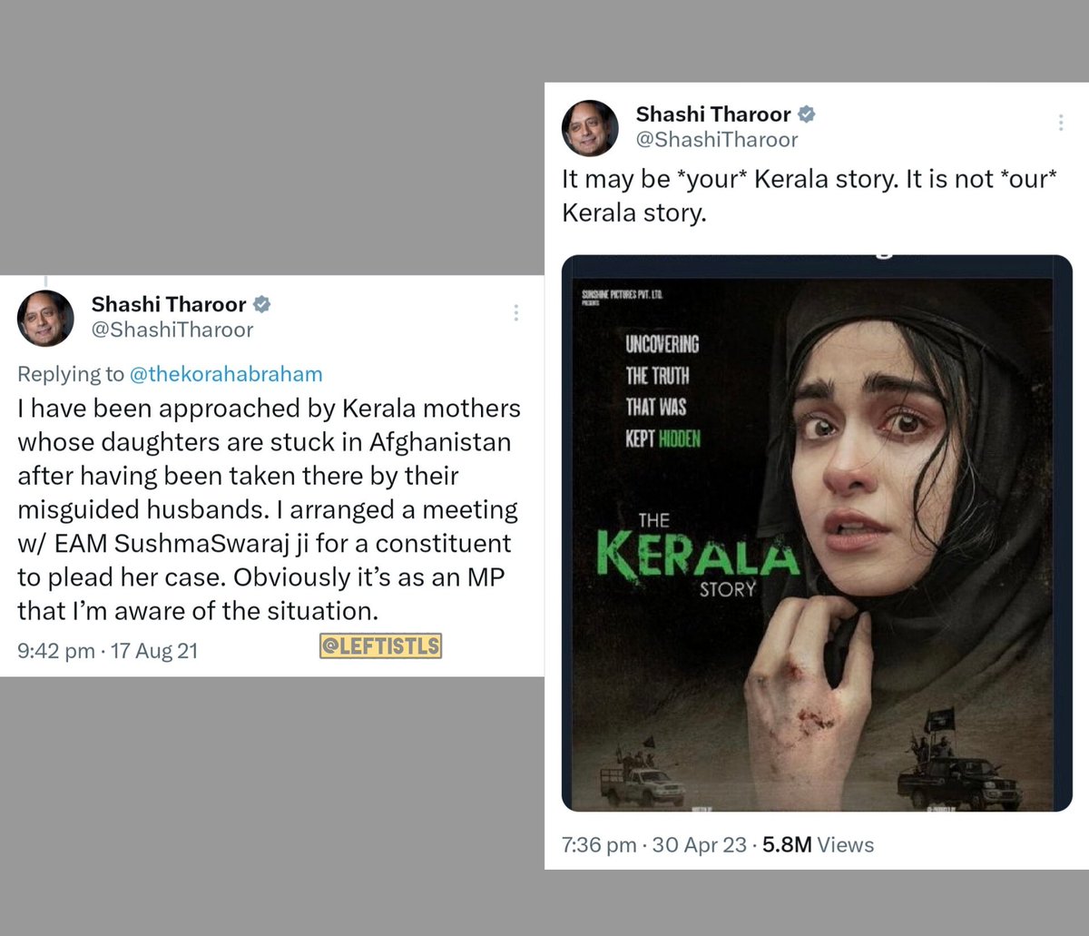 Indian Leftists Posting Their Ls Online on Twitter: