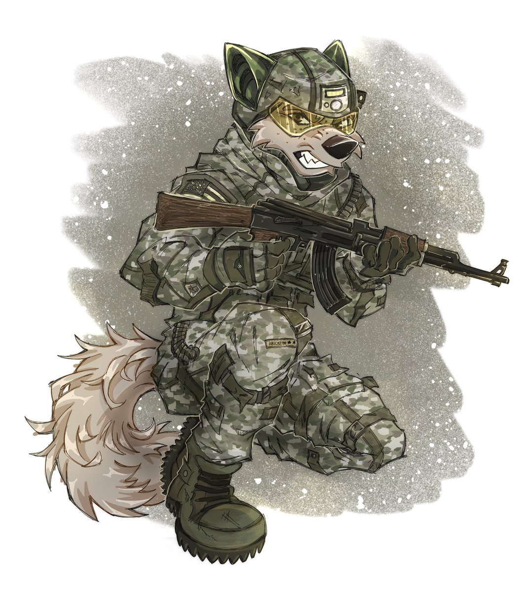 Aricat on Twitter: "Monthly reward!! If you want one drawing like this one every month you can ...