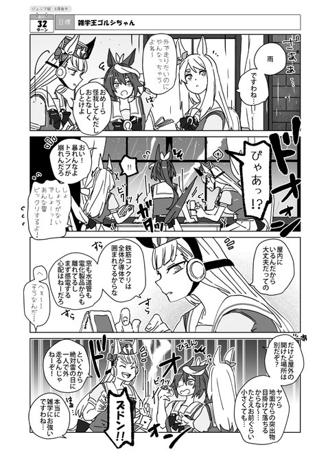 ⑦ 雑学王ゴルシちゃん ｺﾞﾙﾏｸﾃｲの3人がわちゃわちゃしてるアニメ.. | アスカ＠C106土曜西あ30ab さんのマンガ | ツイコミ(仮)