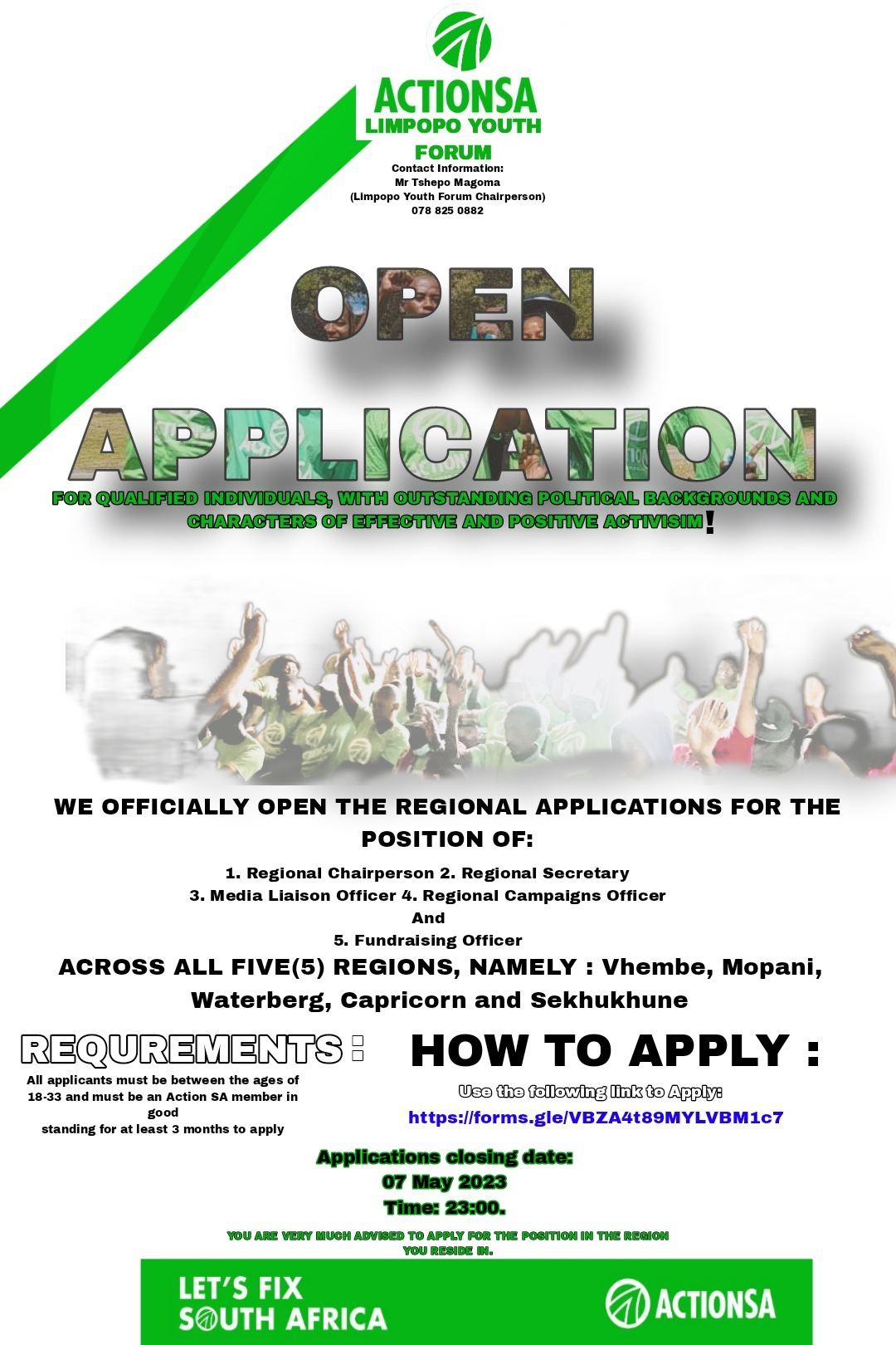 ActionSA Limpopo Youth Forum (@actionsalyf) / Twitter