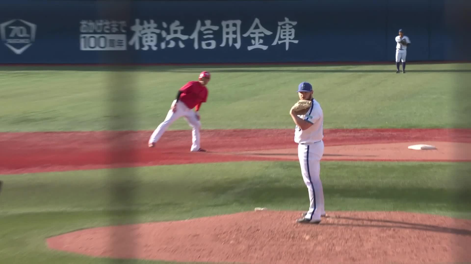 横浜DeNAベイスターズ on Twitter: "力強いストレートで空振り三振！！！ さぁ！反撃！ 8回表 DB 2 - 2 C #ウェンデルケン 選手 #baystars https ...