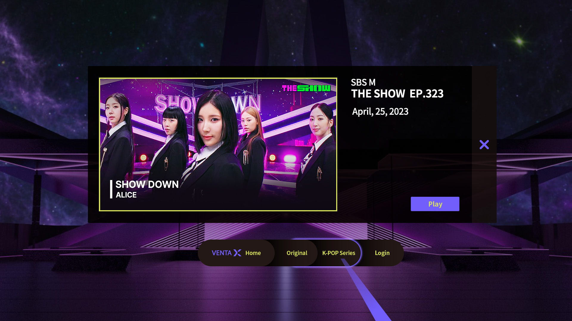 VENTA X on Twitter: "[📹]The stage for this week's K-POP 8K 3D VR performance is now available💫 # ...