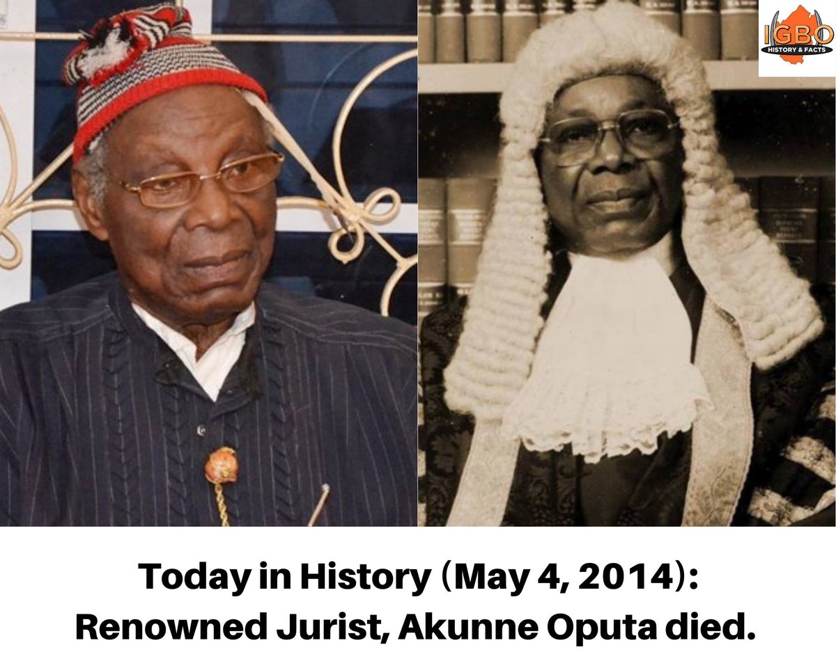 Igbo History And Facts On Twitter Rt Nkumeh Justice Chukwudifu Oputa