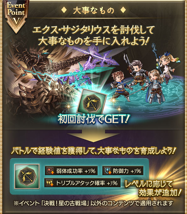 グラブル攻略＠GameWith on Twitter: "エクス･サジタリウスTIPS情報②"