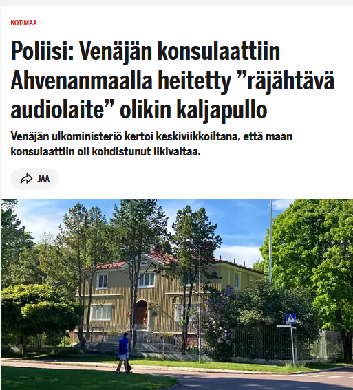 Riku Keski-Rauska on Twitter: "Räjähtävä audiolaite (venäjä) -> kaljapullo (suomi) https://t.co ...