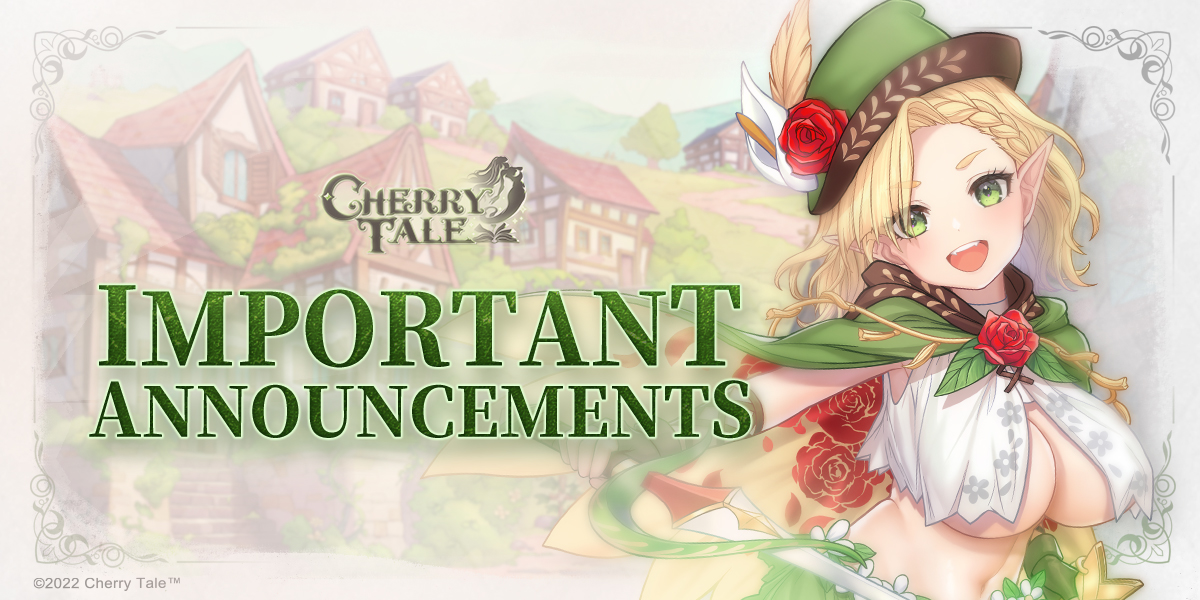 Cherry Tale on Twitter: "Lucky Draw Winners Announcement We would like to thank all our dear ...