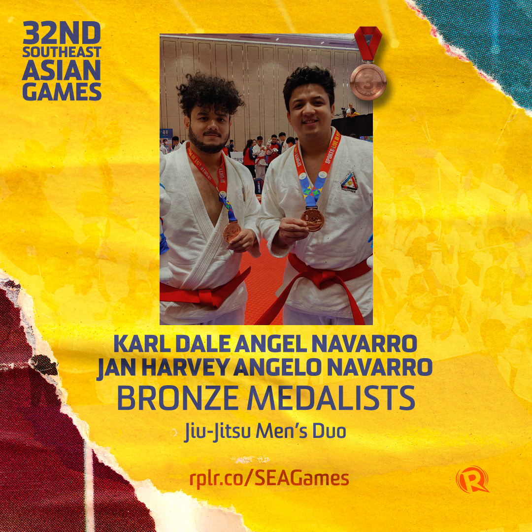 Rappler on Twitter: "Another medal in jiu-jitsu! 🥉🇵🇭 Philippines’ Karl Dale Angel Navarro and ...