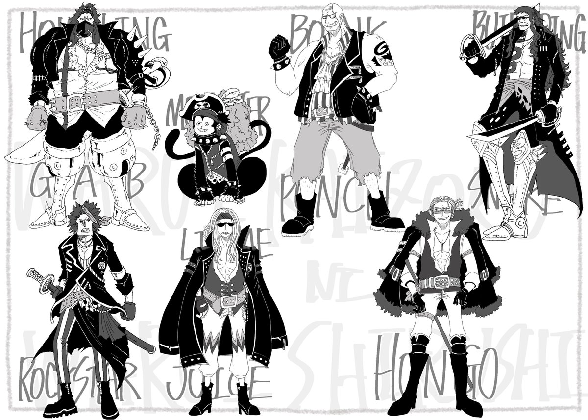 シリアス「【5/4 GLC 新刊サンプル】① 赤髪海賊団オールキャラ/ 全年齢 A5/ 4」Kyasuの漫画