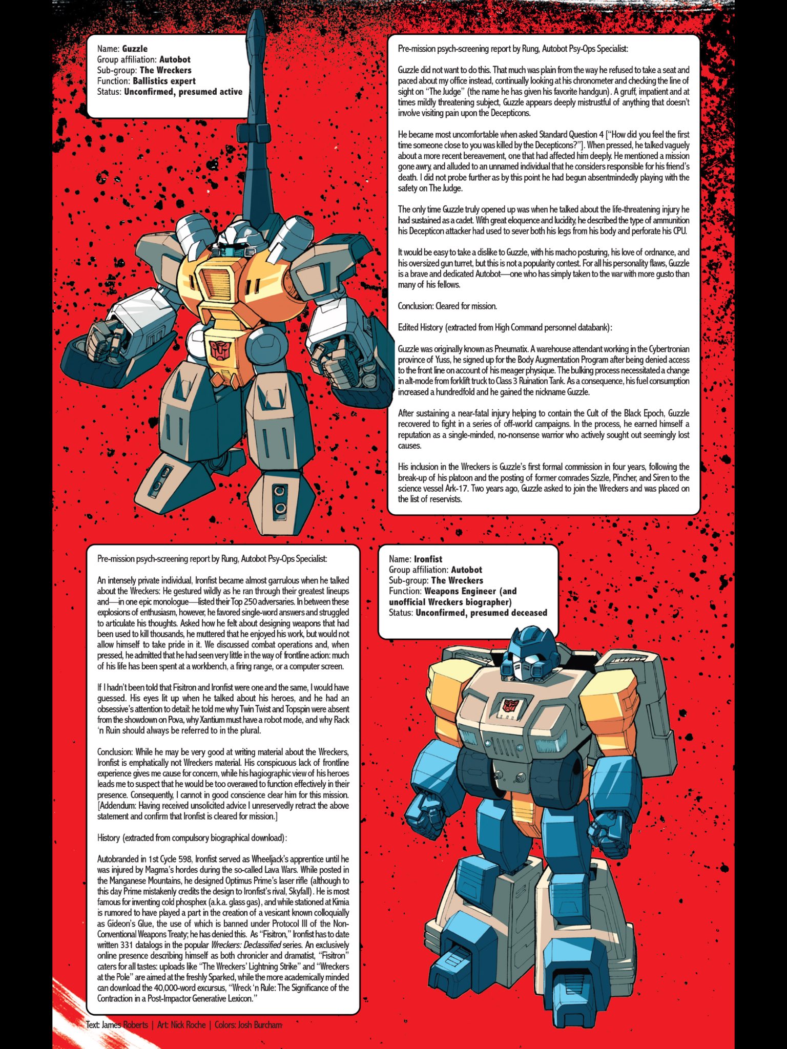 Transformers Wreckers Names