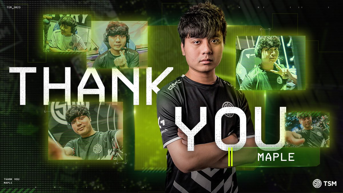 Esporin on Twitter: "#LCS takımlarından TSM, takımın 25 yaşındaki Tayvanlı orta koridoru Maple ...