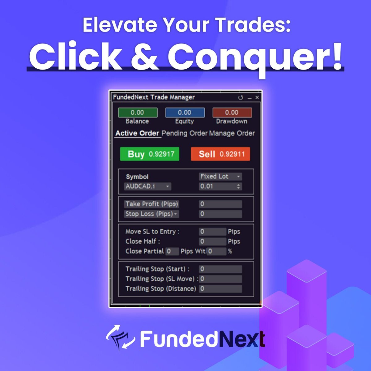 FundedNext on Twitter: "Do you want to trade effortlessly? Try out FundedNext Trade Manager and ...