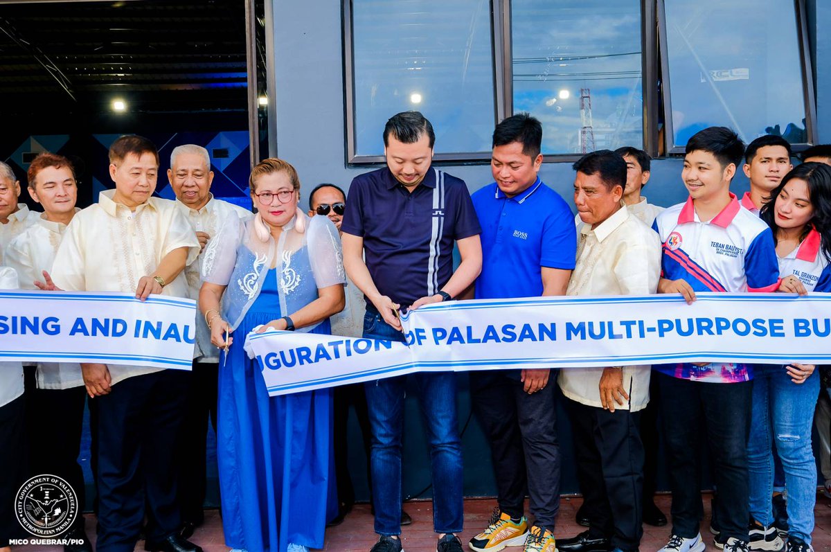 Valenzuela City on Twitter: "AS IT HAPPENS: The inauguration of the Palasan Multipurpose ...