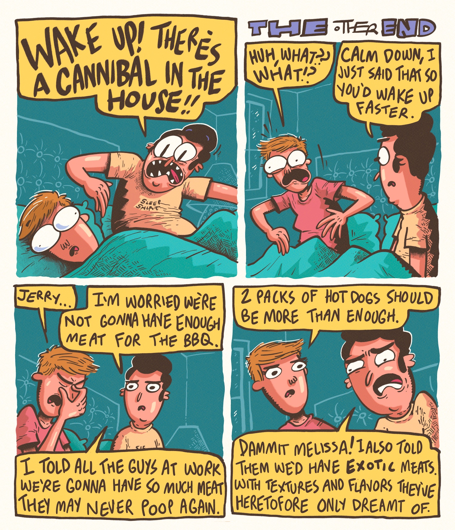 Foreshadowing Cartoon