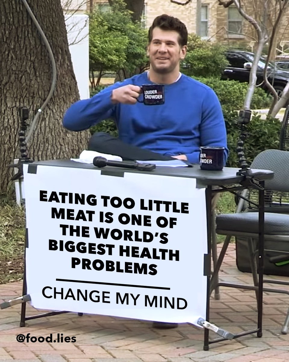 Not eating enough meat is causing so many problems: (A thread) - Thread ...