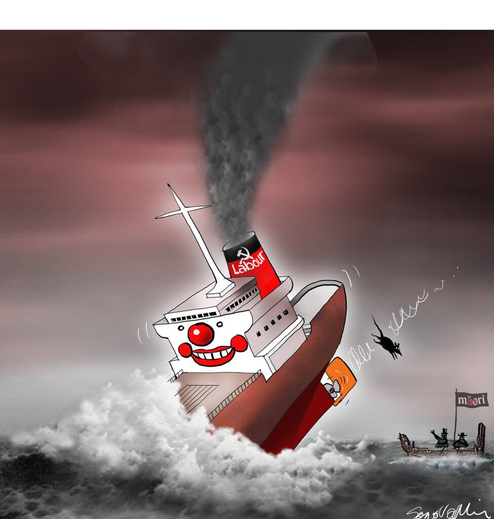 Rats Jumping Ship Cartoon