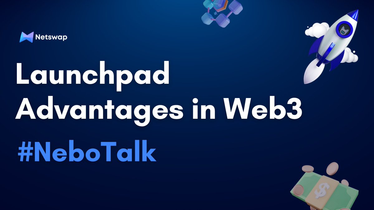 Netswap on Twitter: "Launchpads offer crowdfunding facilities in a new and impressive way 💪 ...