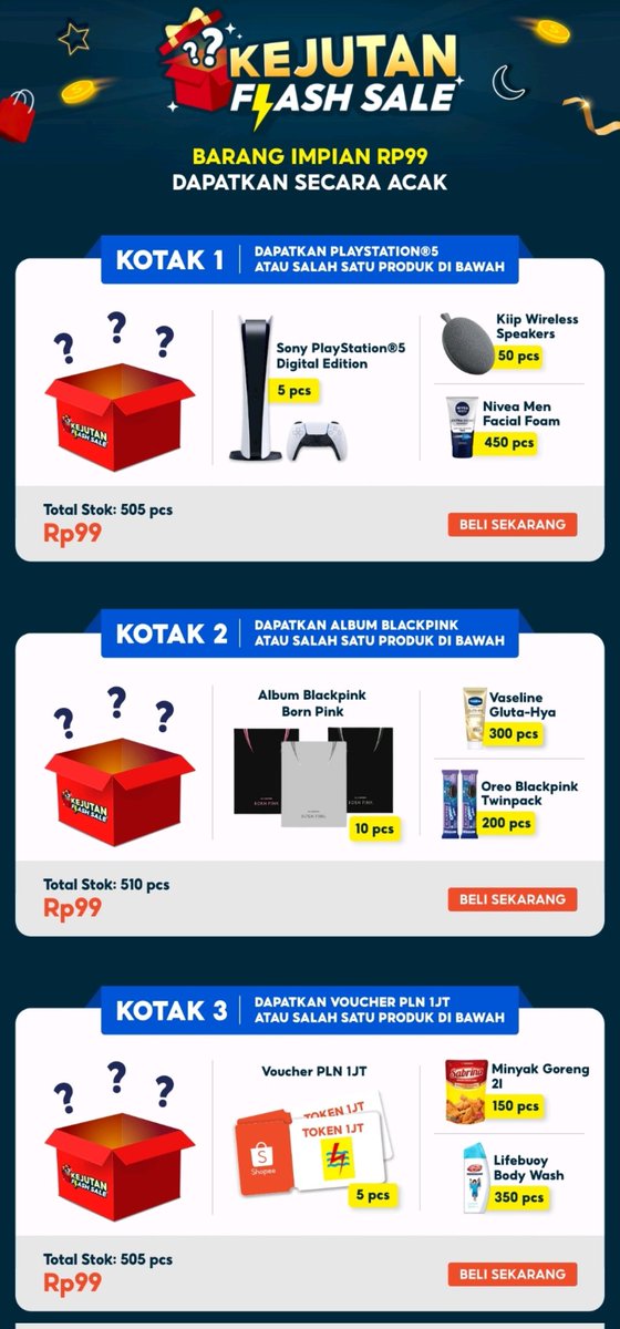 Racun Belanja | Info Diskon, Promo, Cashback on Twitter: "Shopee 5.5 Bagi-Bagi Cuan 🌟 🗓️ 5 Mei ...