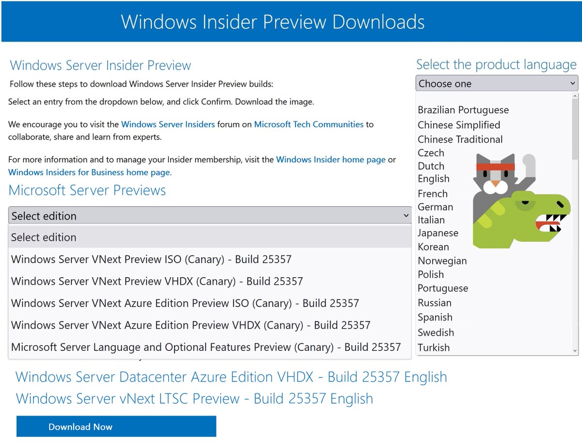 🔮WZor👁️ on Twitter: " ️😻May 4, 2023, Microsoft rolls out in the 🐦#CanaryChannel Windows Server # ...