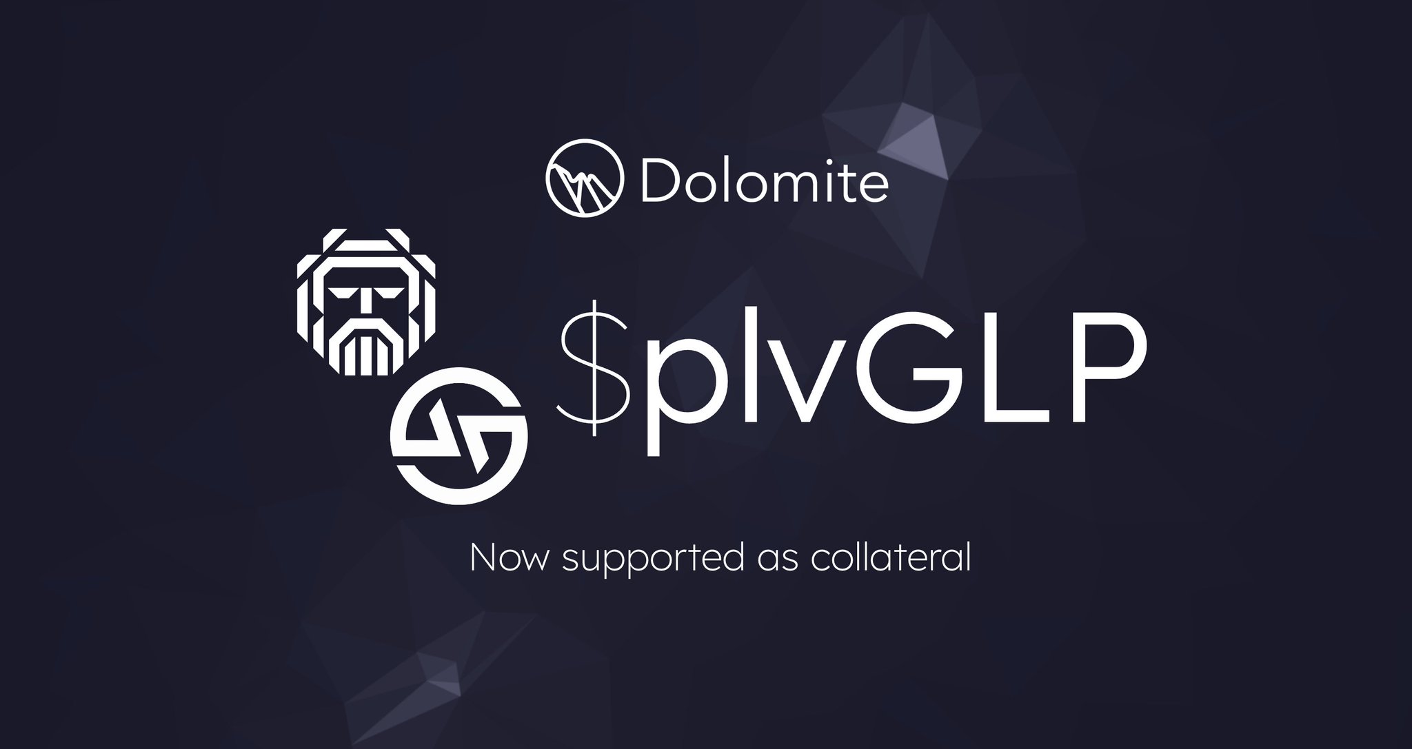 Dolomite 🏔️ on Twitter: "We're excited to announce that $plvGLP is now supported on Dolomite! 🎉 ...
