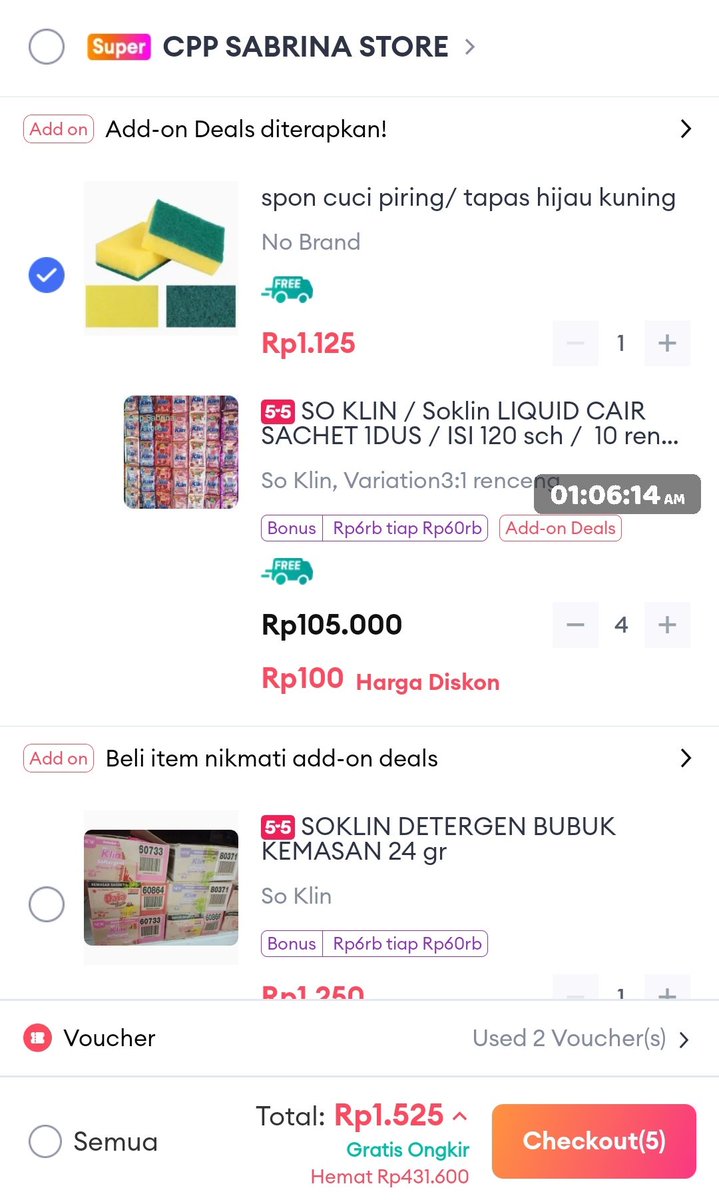 Ayam 📸 on Twitter: "Masi ingat kamu semua dengan Cpp Sabrina store, yak betul sekali add onnya ...