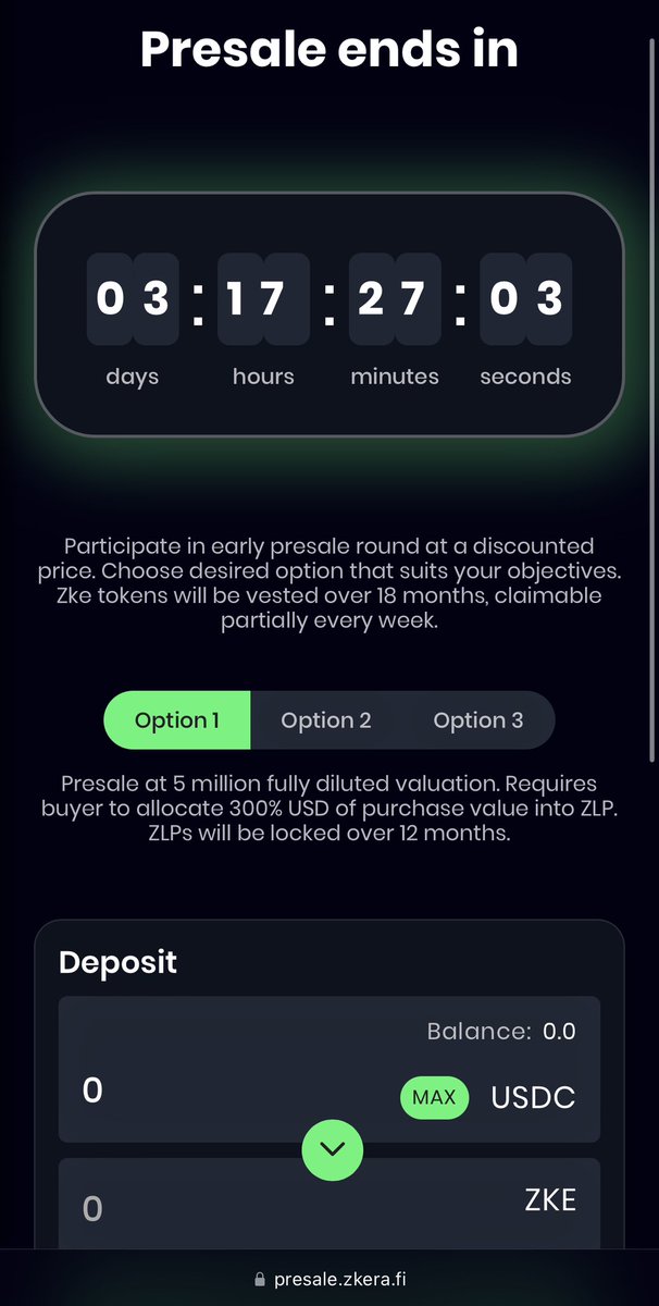 zkEra.fi on Twitter: "Now that we have your attention, our presale is open to the public for ...