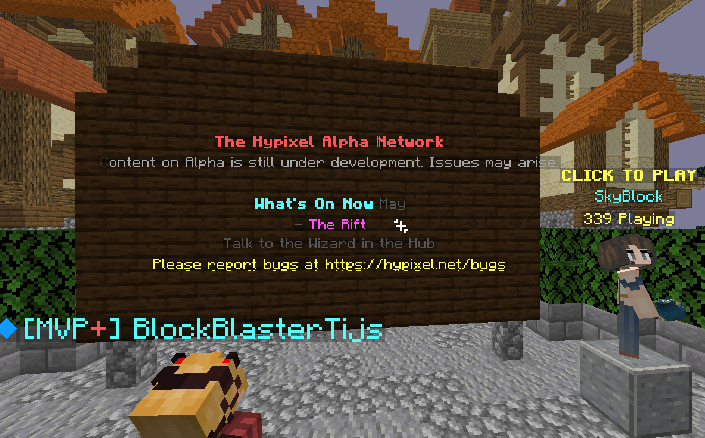 Skyblock Today on Twitter: "The rift is now out on the main server! If you are ever stuck, I'd ...