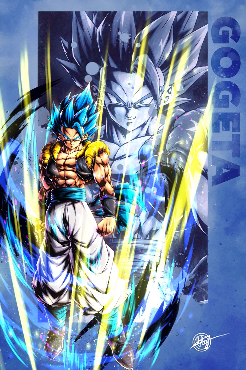 BLZ (Currently cooking) on Twitter: "GOGETA BLUE. Hope you like it. Feel free to. #DBLegends"