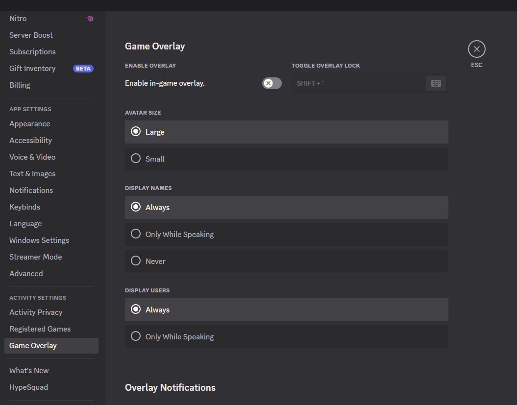 Xilly on Twitter: "How to prevent Discord from causing FPS drops and causing MORE input lag: 1 ...