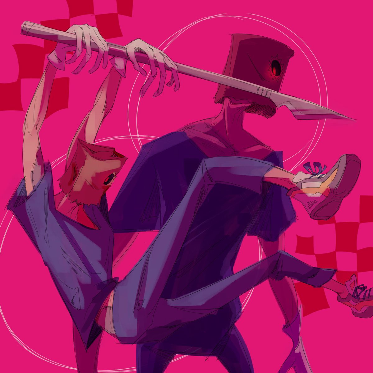 「um i only drew one thing i think is good」|🌈super kayのイラスト