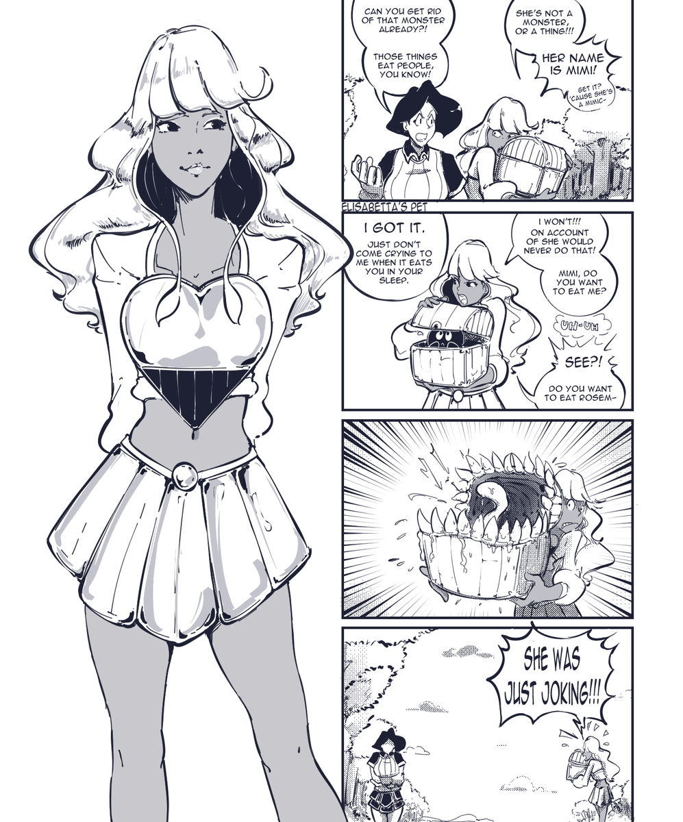 「Galknights Chapter 3 (4/5) 」WitchParfaitの漫画