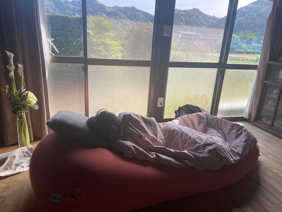 Joy Watson Taniguchi on Twitter: "ずっと実家にいたいよー…と言いつつ、息子は勤務地にに帰って行きました！また来てね！"