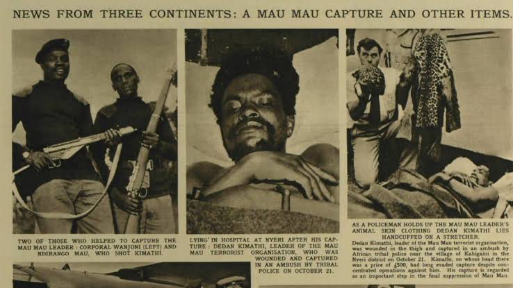 Dedan Kimathi Mau Mau