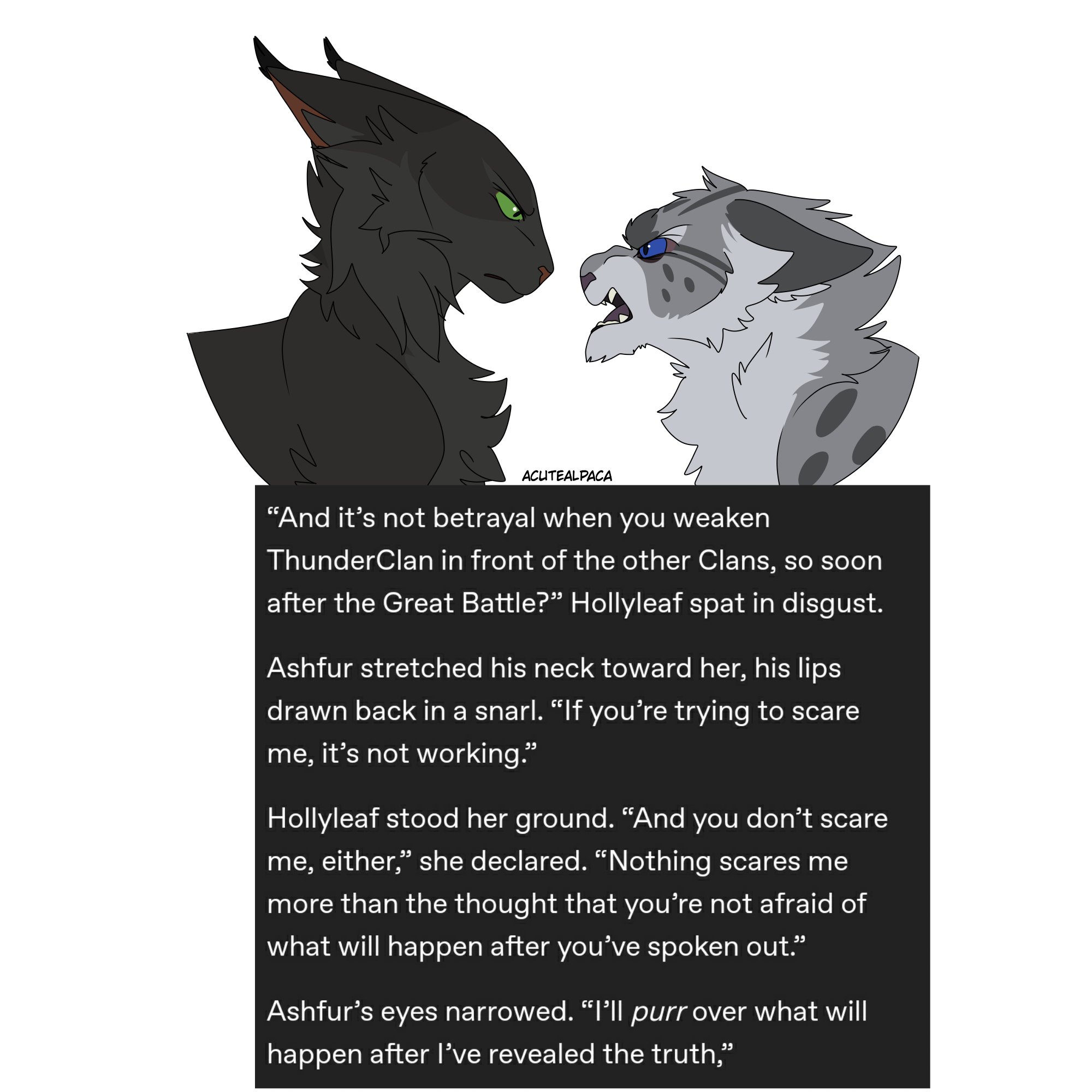 Ashfur And Hollyleaf