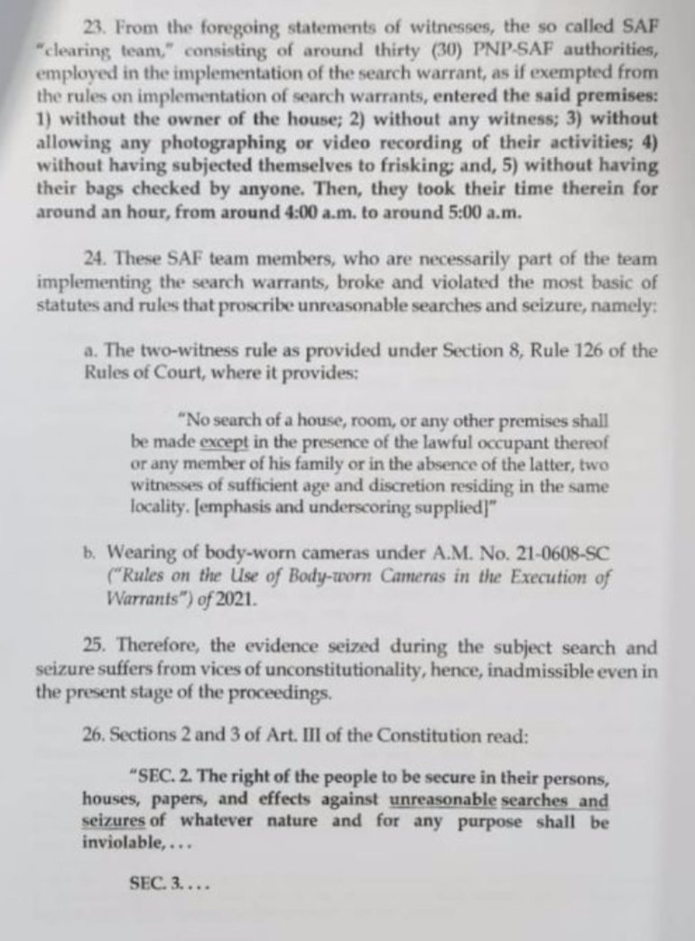 ABS-CBN News Channel on Twitter: "Teves also questioned the presence of a clearing team inside ...