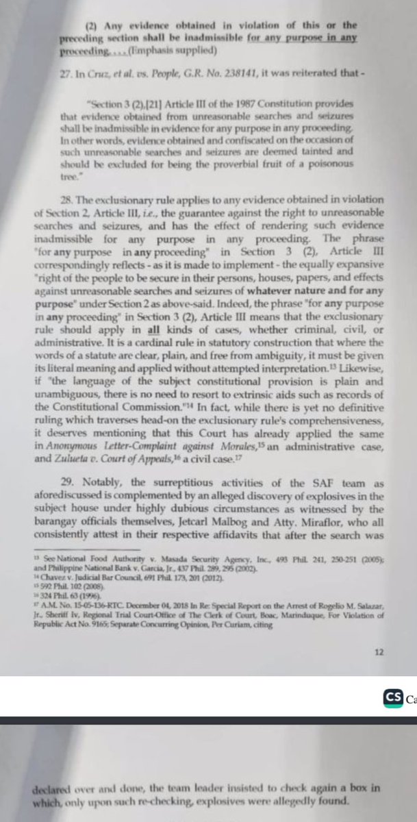 ABS-CBN News Channel on Twitter: "Teves also questioned the presence of a clearing team inside ...