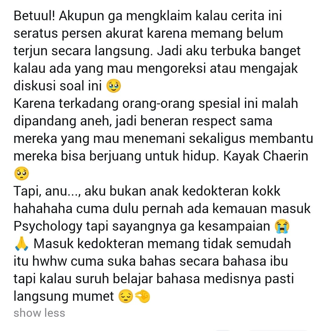 eL | Cheri on 📌 on Twitter: ""Sangaaat jelas sekali. Tapi meskipun sbg pengamat aja juga masih ...