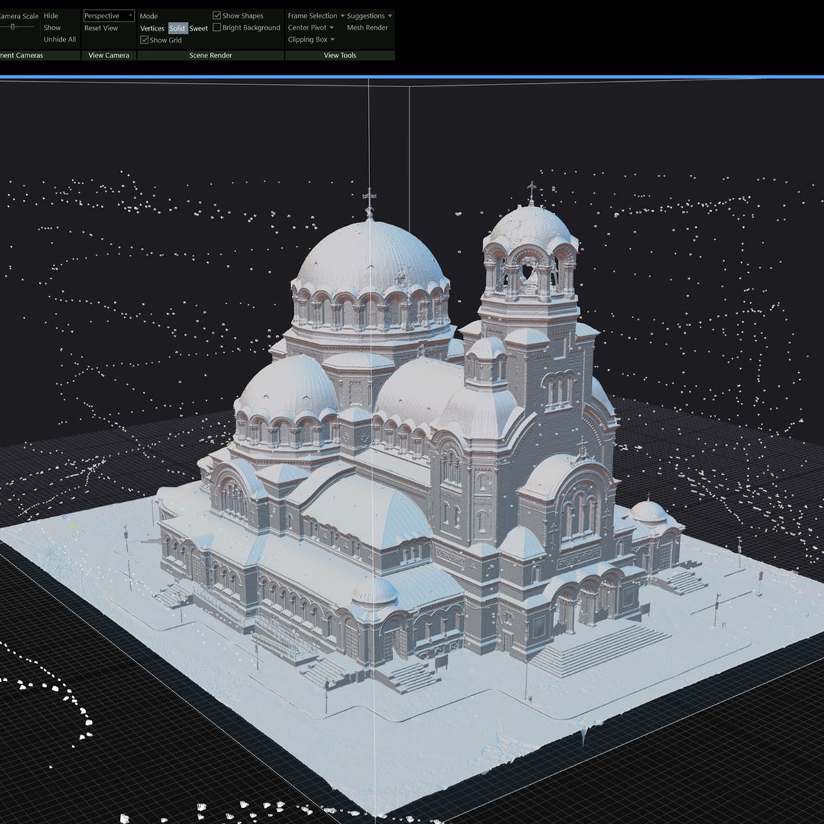 Capturing Reality on Twitter: "Photogrammetry of the St. Alexander Nevsky Cathedral in Sofia by ...