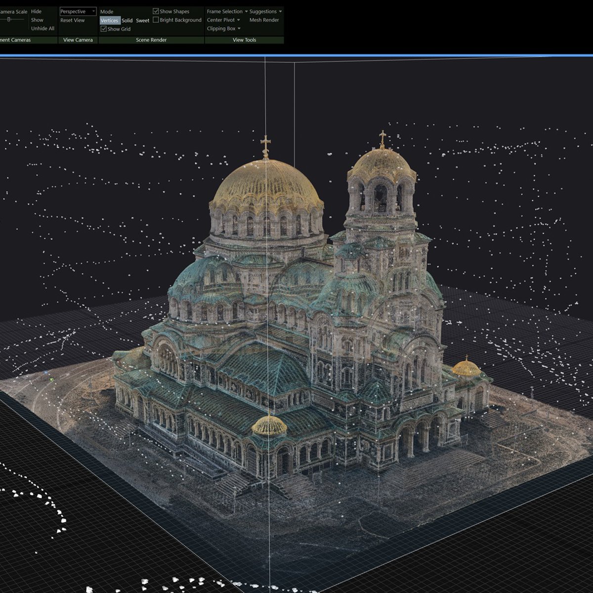 Capturing Reality on Twitter: "Photogrammetry of the St. Alexander Nevsky Cathedral in Sofia by ...
