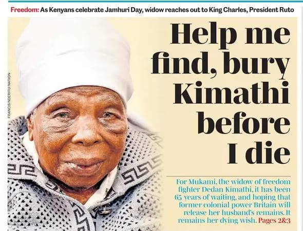 Dedan Kimathi Mau Mau