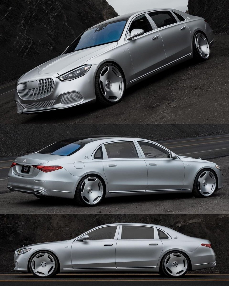 Mercedes-Benz Maybach Fans on Twitter: "Satin Silver MAYBACH S680 V12"