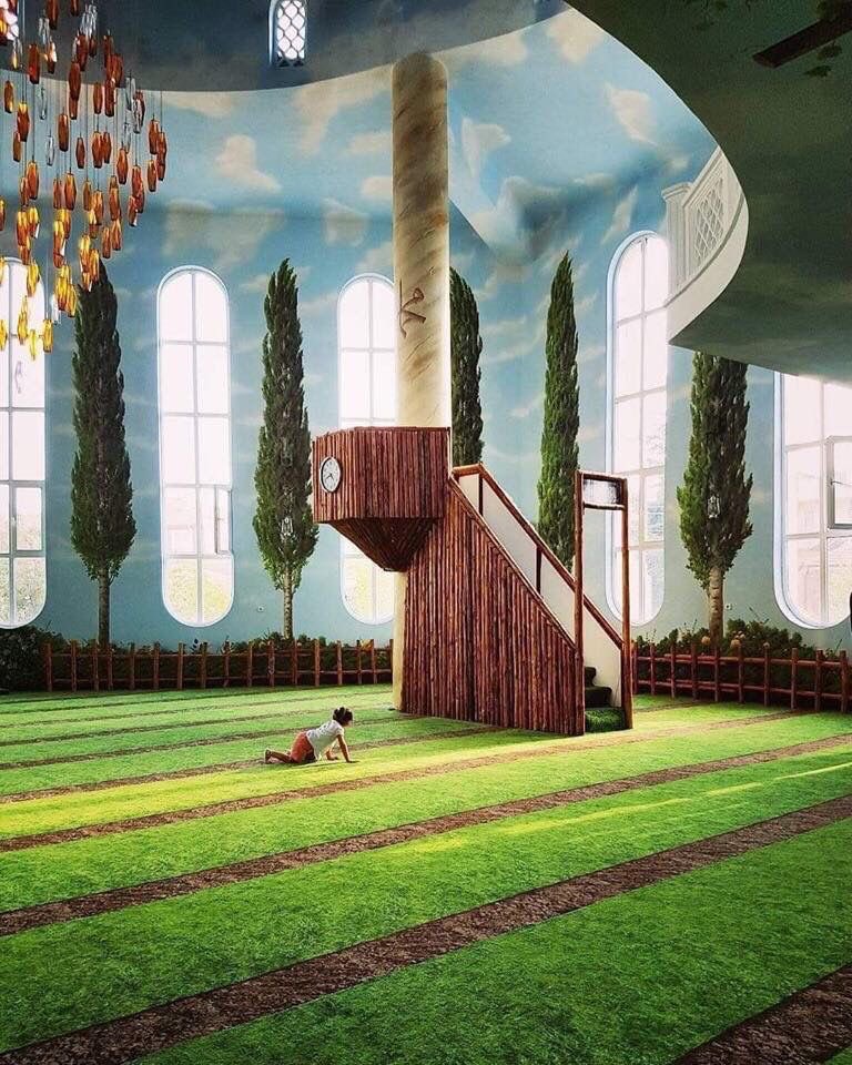 The incredibly unique Hamidiye Camii (Mosque) in the Turkish city of ...