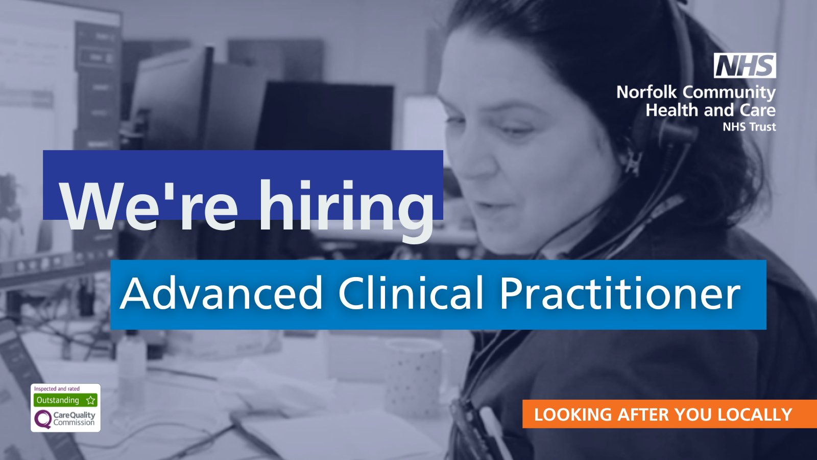 NCH&C on Twitter: "We are looking for Advanced Clinical Practitioners to join #WeAreNCHC as part ...