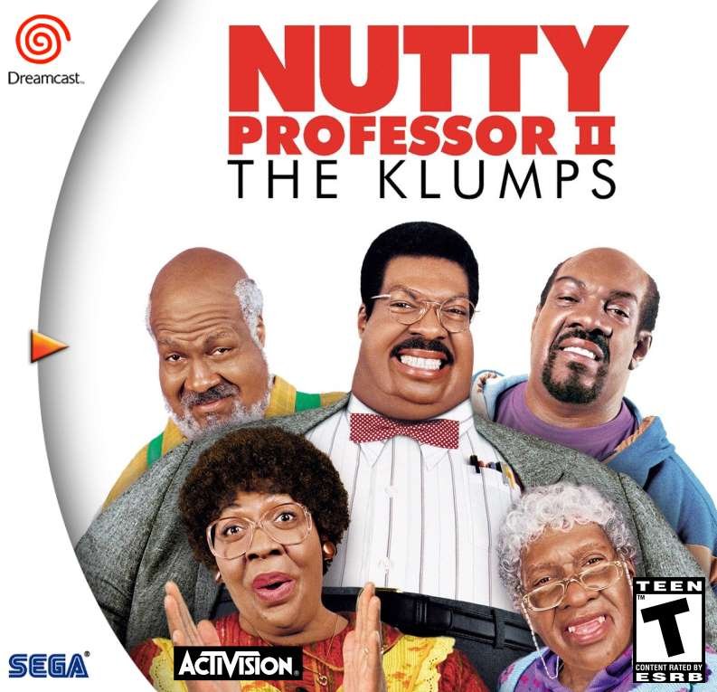NEW! Fake Licensed Games on Twitter: "Nutty Professor II: The Klumps [Sega Dreamcast] (2000 ...