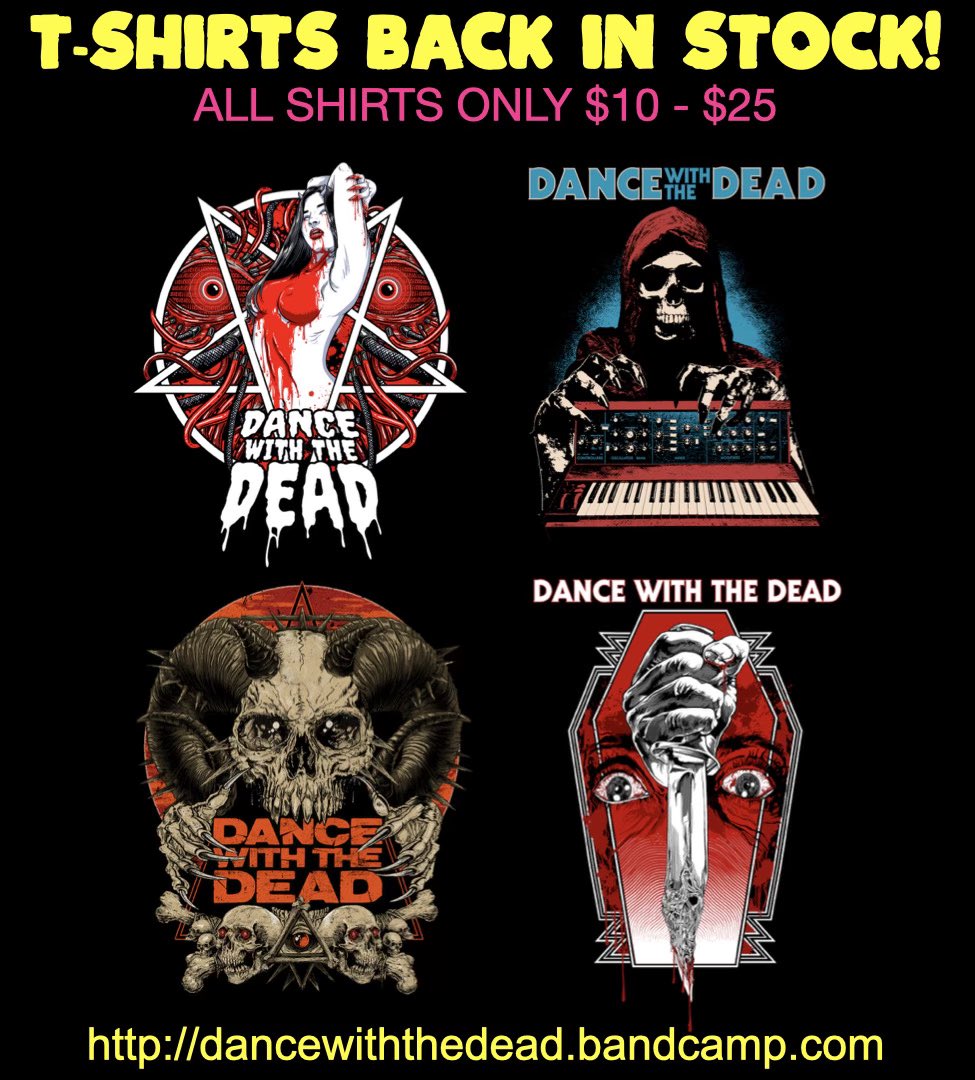 DANCE WITH THE DEAD on Twitter: "https://dancewiththedead.bandcamp.com/merch"