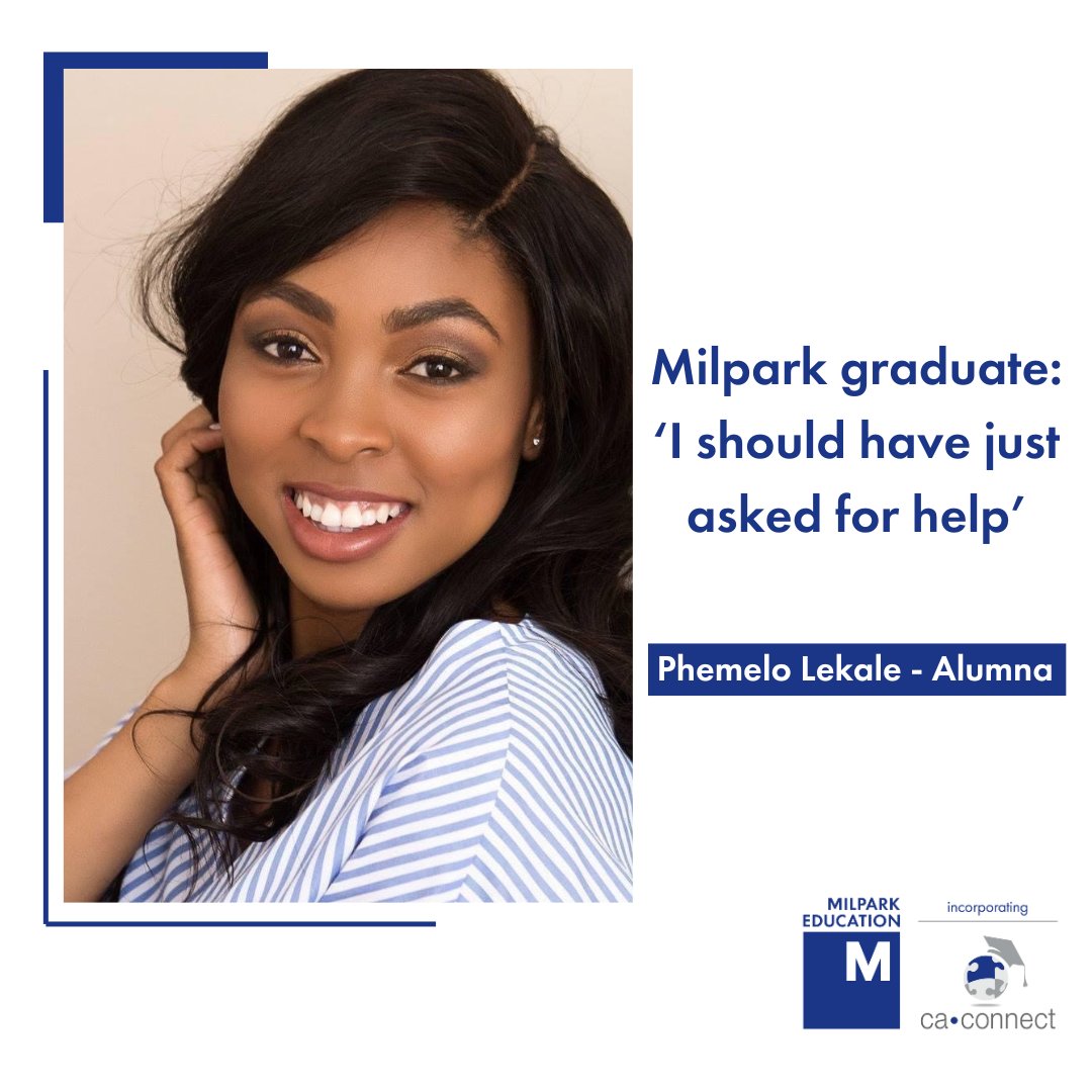 CA Connect on Twitter: "When Phemelo Lekale looks back at the first time she studied the ...